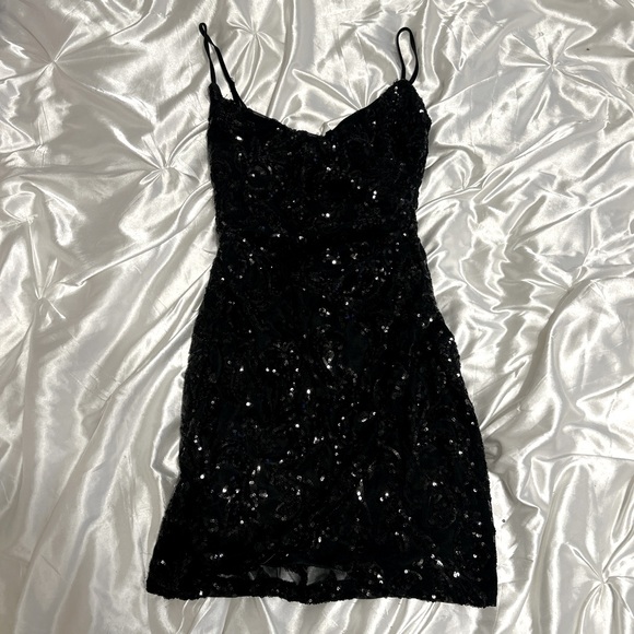 Windsor | Dresses | Windsor Black Sequin Dress | Poshmark